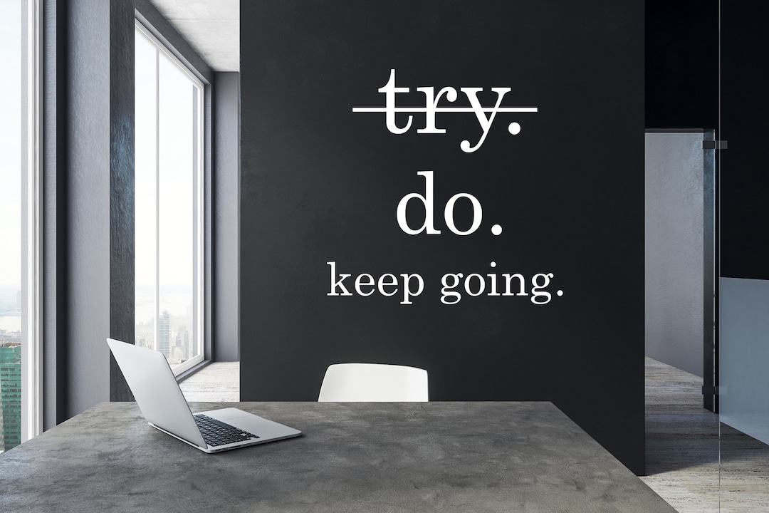 Office Quotes Wall Decal Motivation Quotes Decal Office Wall Sticker ...