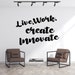 Office Quotes Wall Decal Motivation Quotes Decal Office Wall Sticker ...