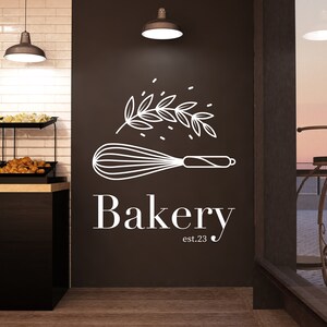 Bakery Shop Wall Decal,backing Wall Art,bread Wall Sticker,fresh Bread ...
