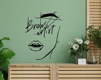 Beauty Wall Sticker | Etsy