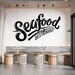 Fish Store Wall Decal,seafood Wall Sticker,fish Restaurant Wall Art ...