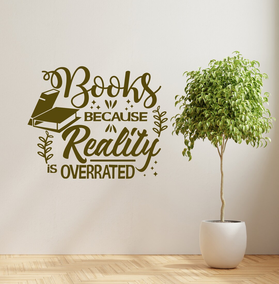 Read Books Wall Decal Books Quotes Wall Art-reading Corner Quotes Wall ...
