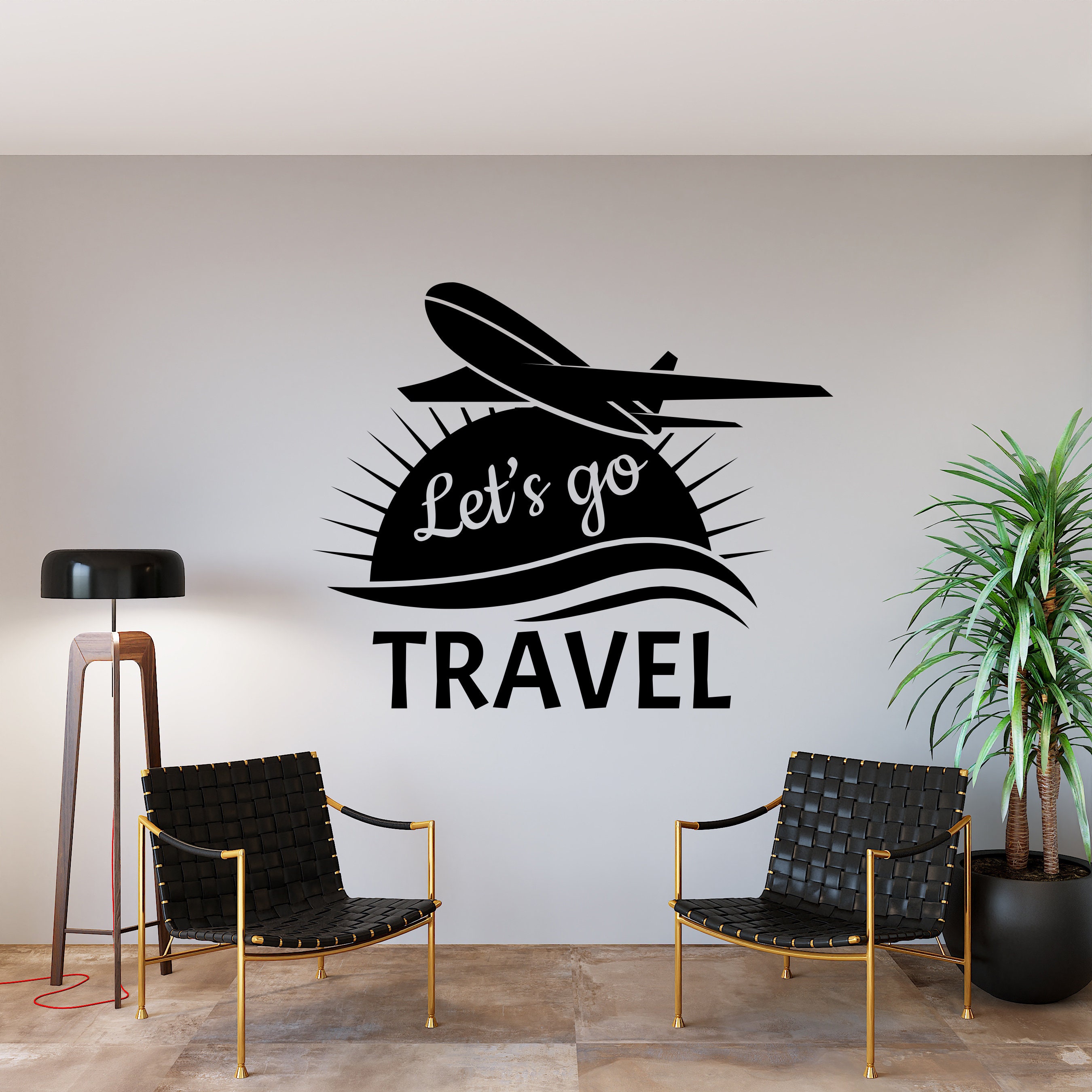 Travel Wall Decal,travel Tour Center Wall Art,travel Wall Sticker ...