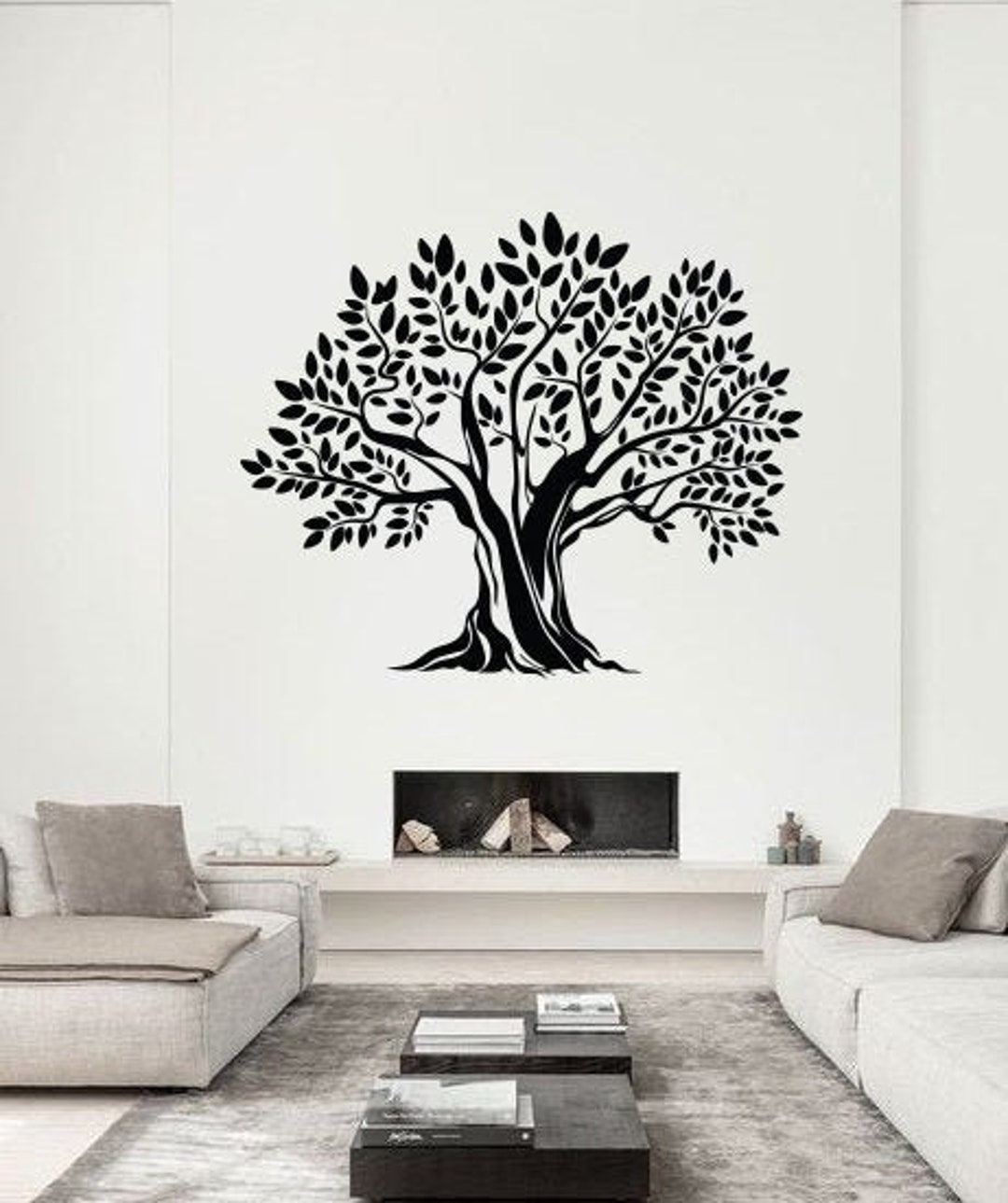 Tree of Life Wall Decal,metal Family Tree Wall Sticker,tree of Life ...