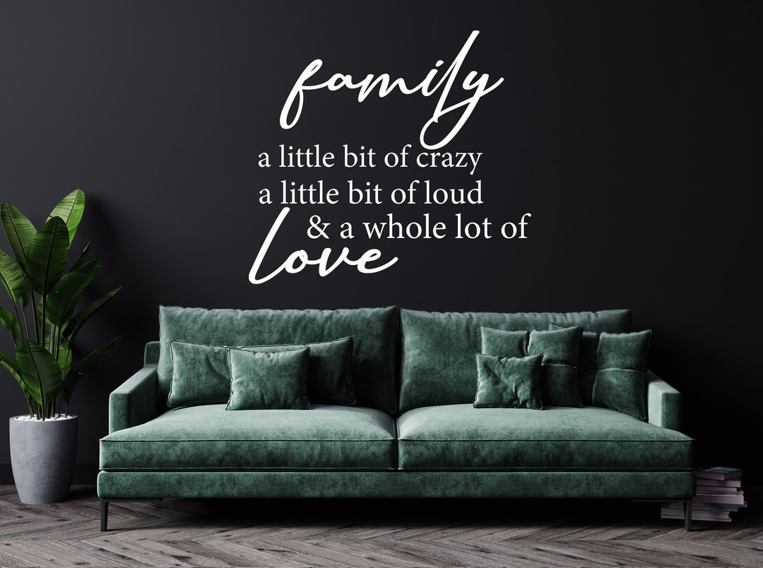 Family Quotes Wall Decal,home Sweet Home Quotes Wall Art,vinyl Letter ...