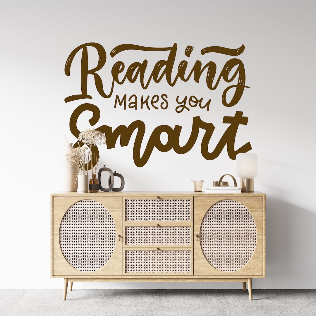 Read Books Wall Decal- Books Quotes Wall Art-reading Corner Quotes Wall ...