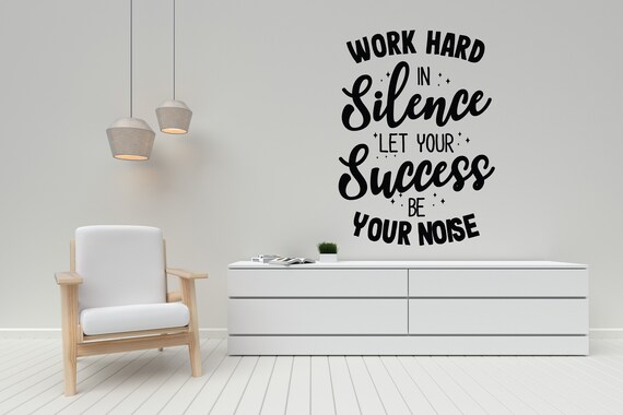 Motivational Quotes Wall Decalinspiratin Quotes Wall | Etsy