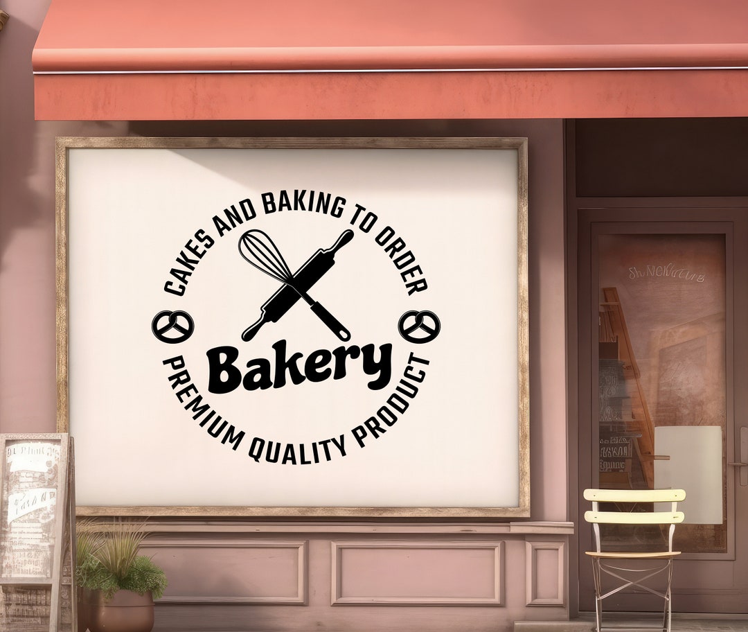 Bakery Wall Decal,backing Wall Art,art Backery Wall Sticker,fresh Bread ...