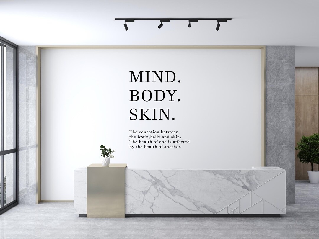 Spa Salon Wall Decal,spa Center Wall Art,spa Center Sticker,spa Salon ...
