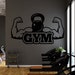 Bodybuilder Decal,gym Wall Decal,gym Wall Art,fitness Wall Quotes ...