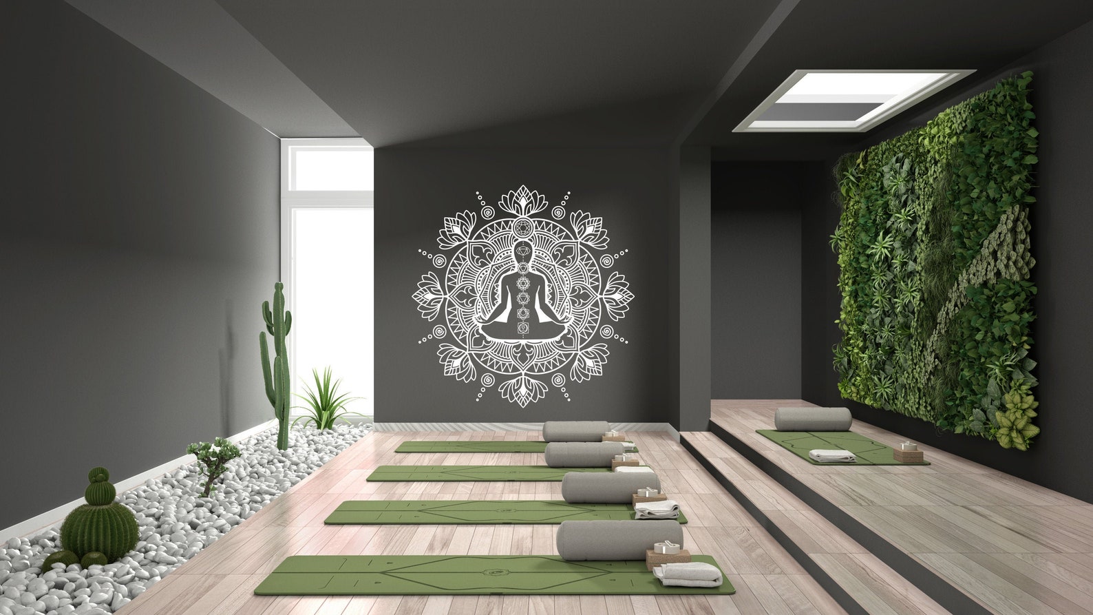Yoga Wall Decal,yoga Quotes Wall Sticker,yoga Wall Art,meditation Wall ...