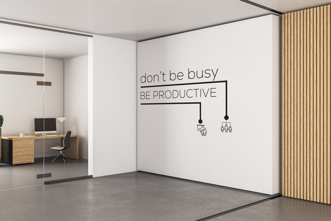 Office Wall Decal,office Wall Art,office Quote,vinyl Letter,wall Decal ...