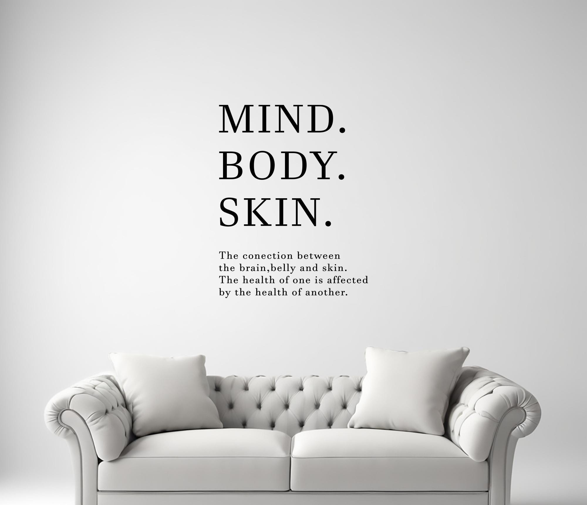 Spa Salon Wall Decal,spa Center Wall Art,spa Center Sticker,spa Salon ...