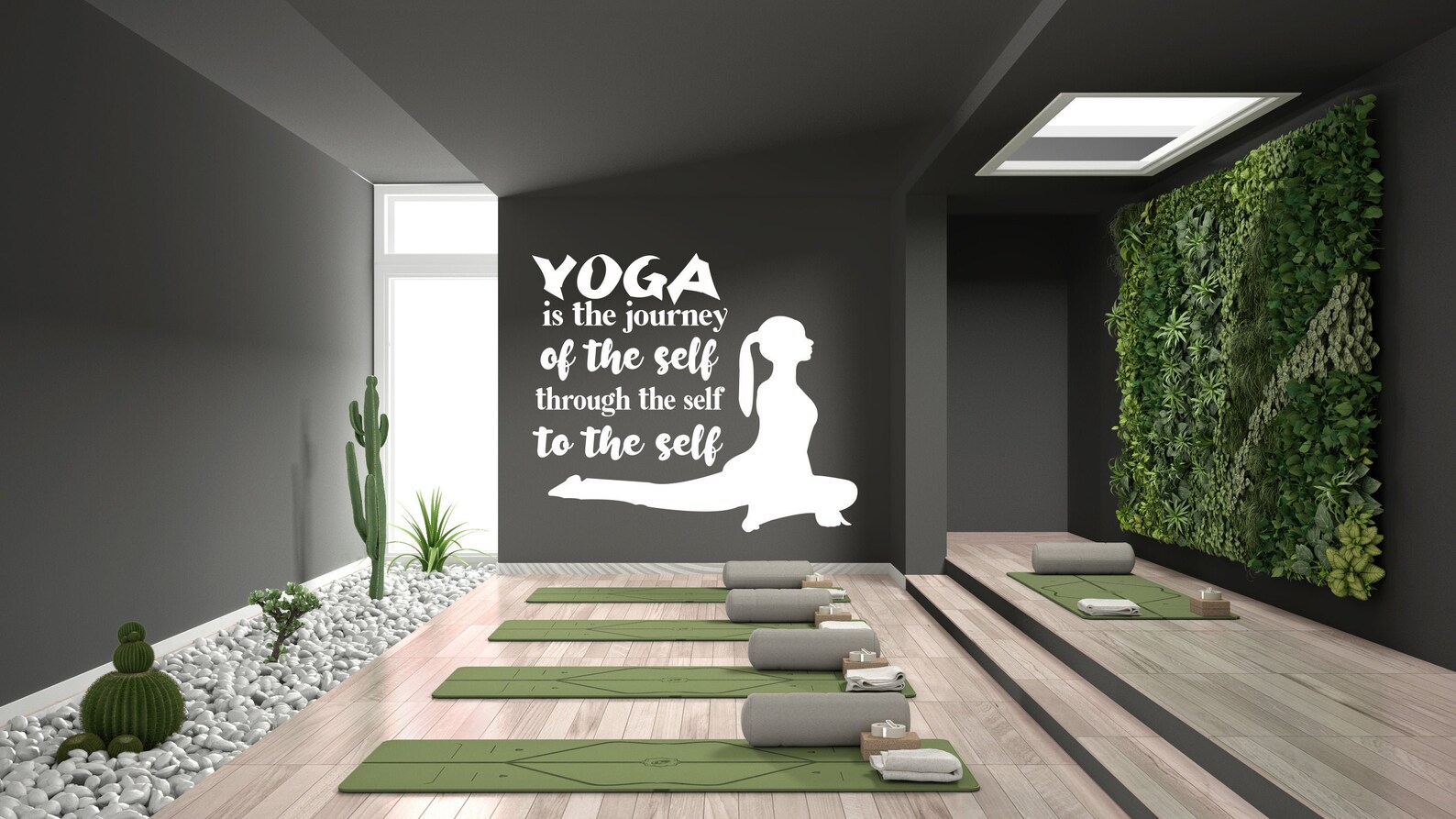 Yoga Wall Decal,yoga Quotes Wall Sticker,yoga Wall Art,meditation Wall ...