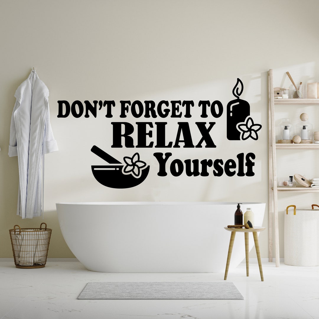 Spa Salon Wall Decal,spa Center Wall Art,spa Center Sticker,spa Salon ...