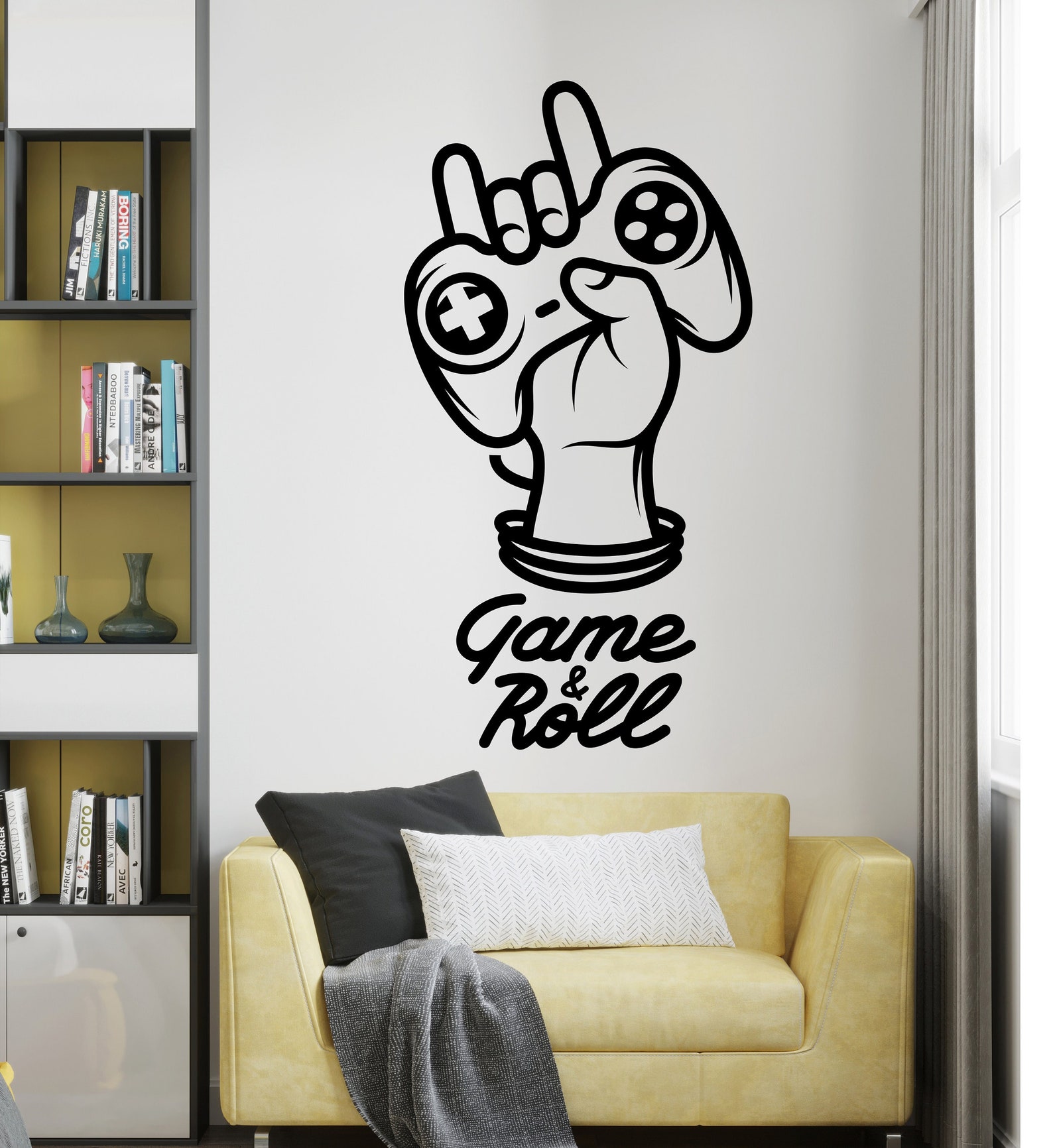 Game Zone Wall Decalgame Wall Artbest Gamer Wall - Etsy