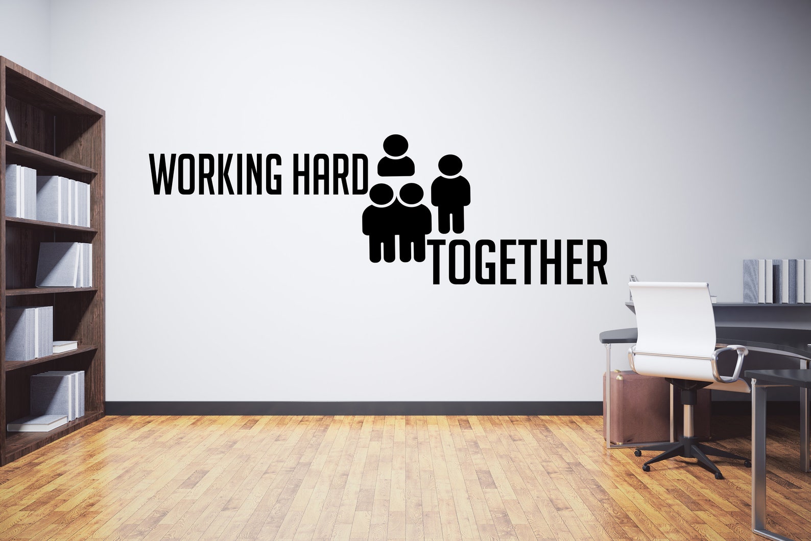 Teamwork Wall Decaloffice Wall Artteamwork Quote Wall | Etsy