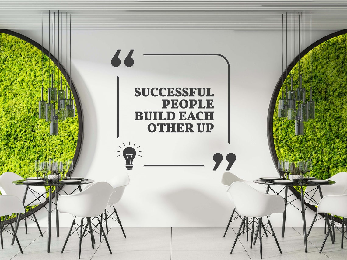 Teamwork Wall Decal,office Wall Art,teamwork Quote Wall Sticker,vinyl ...