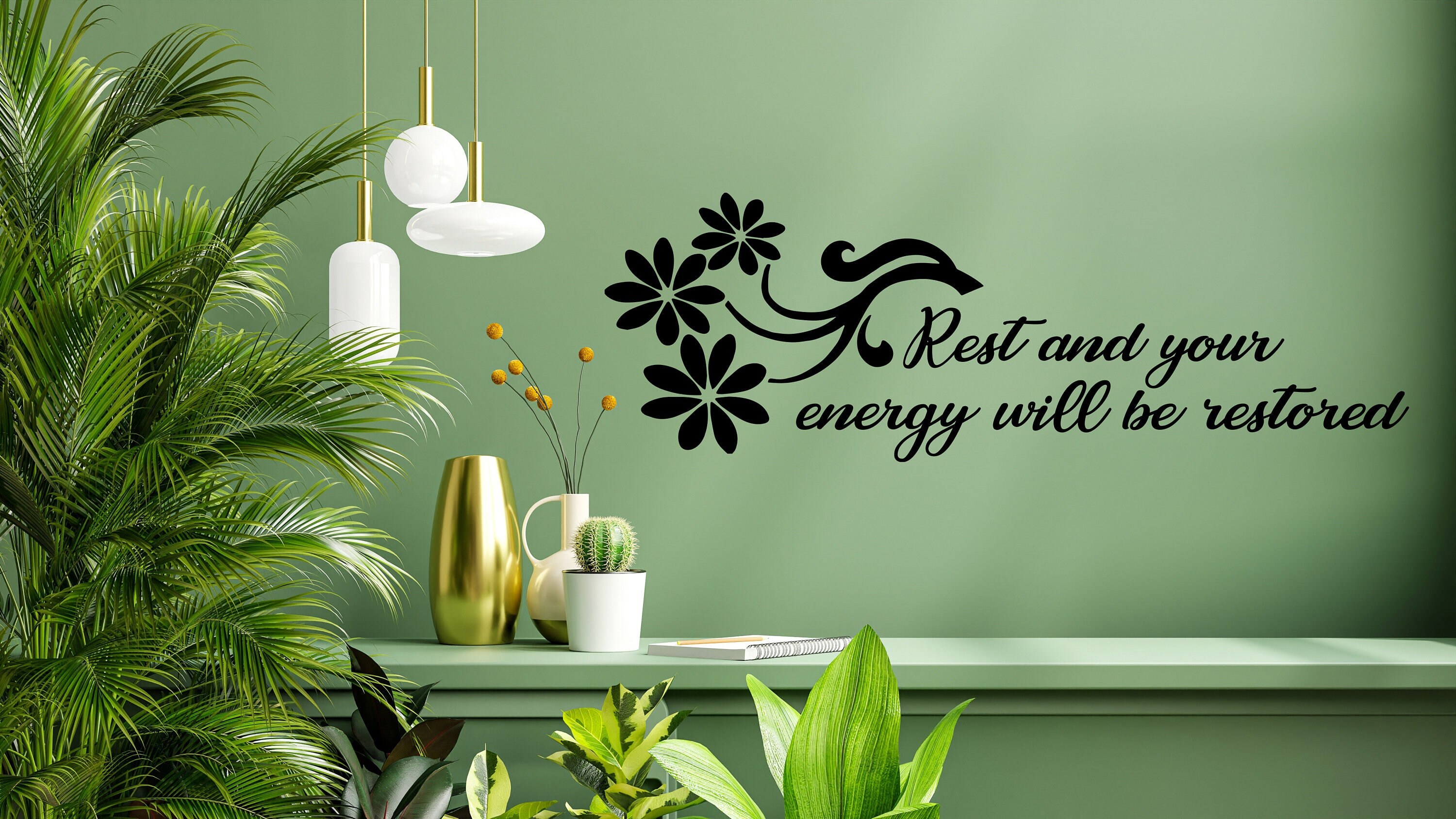 Spa Quotes Wall Decals Spa Therapy Beauty Decal Vinyl Sticker SPA ...