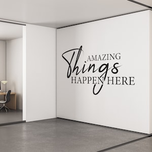 Office Quotes Wall Decal Motivation Quotes Decal Office Wall Sticker ...