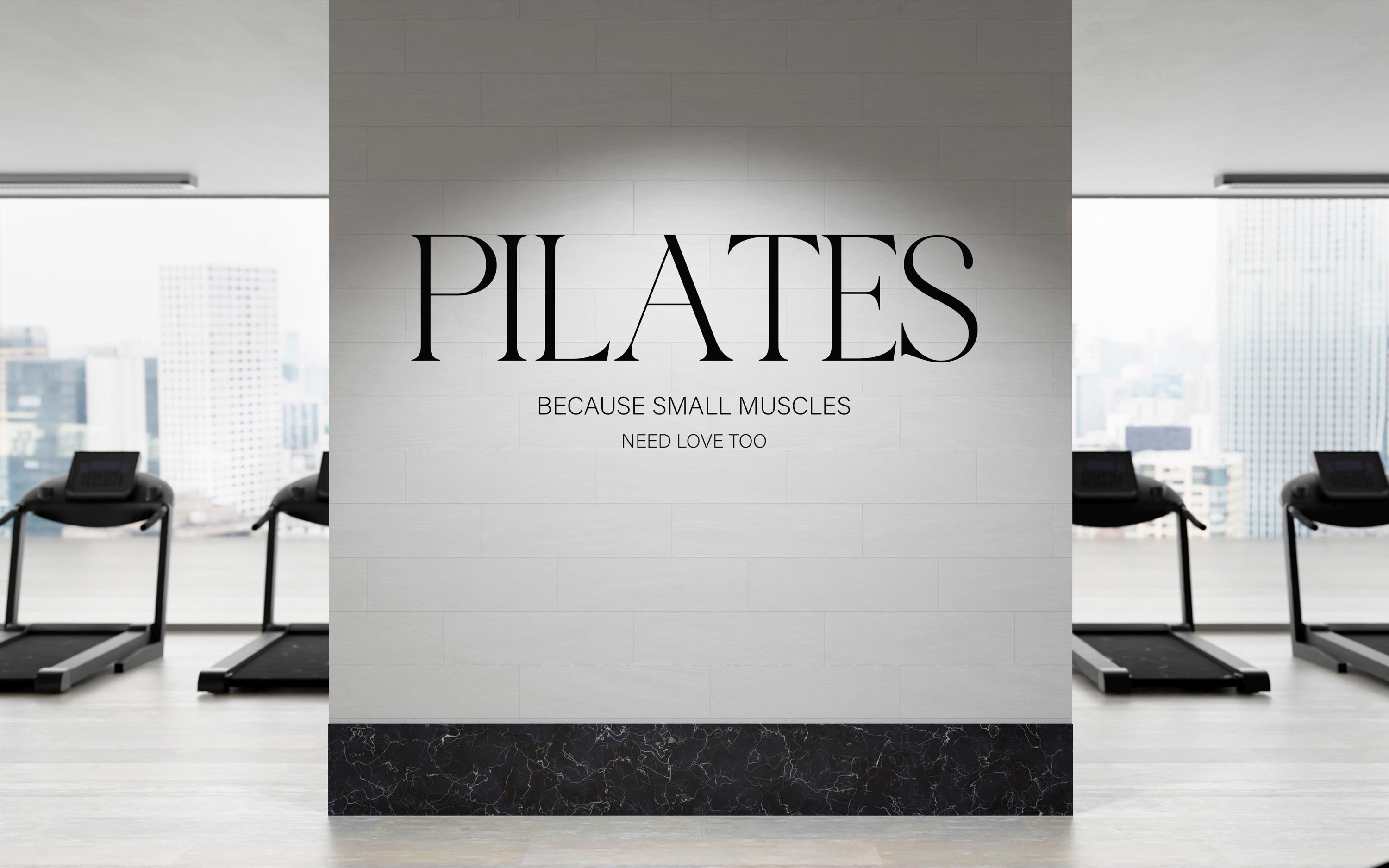 Pilates Quotes Wall Decal,pilates Wall Art,fitness Wall Quotes,pilates ...