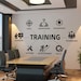 Training Wall Decal Motivation Quotes Decal Office Wall Sticker Office ...