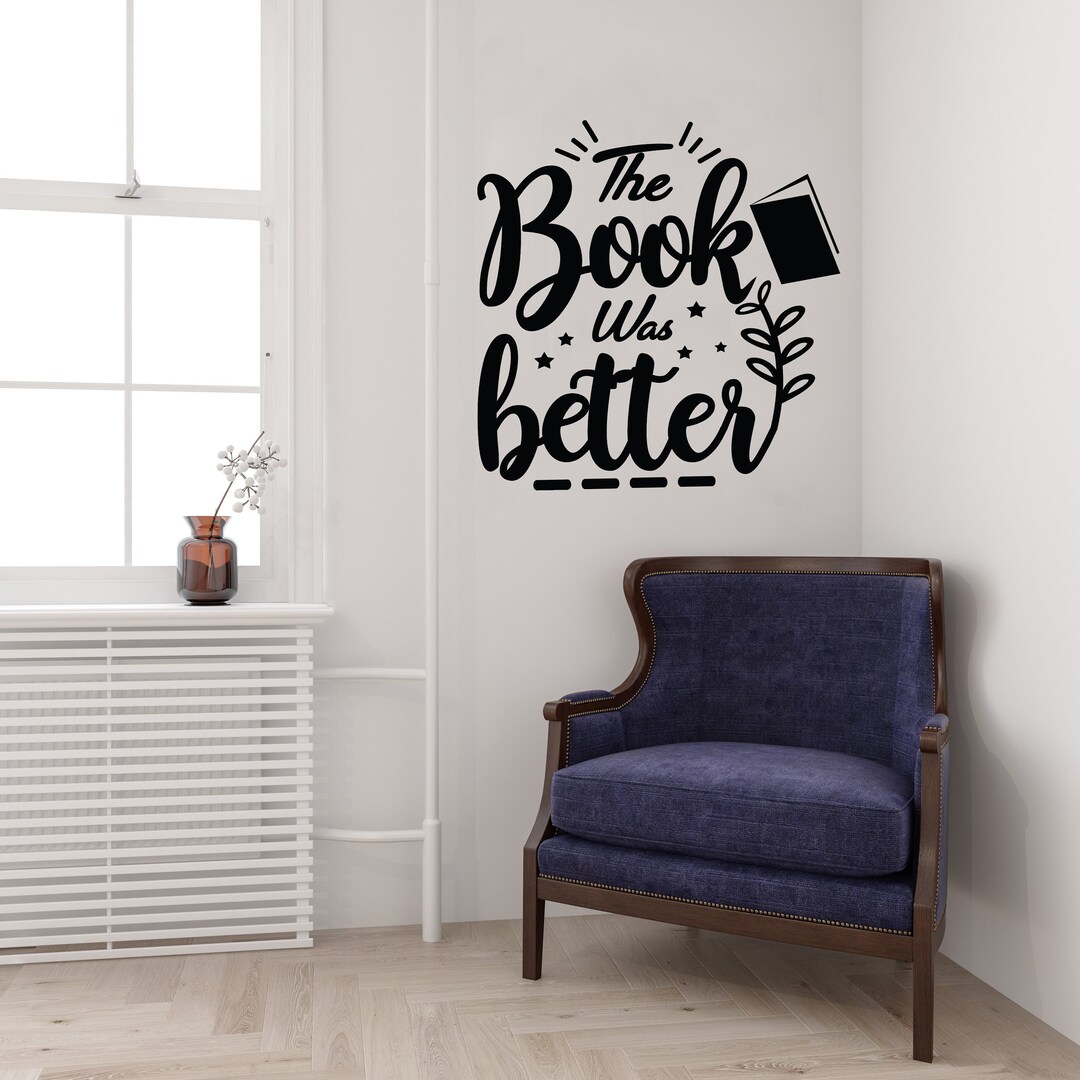 Read Books Wall Decal Books Quotes Wall Art-reading Corner Quotes Wall ...