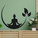 Yoga Wall Decal,yoga Quotes Wall Sticker,yoga Wall Art,meditation Wall ...