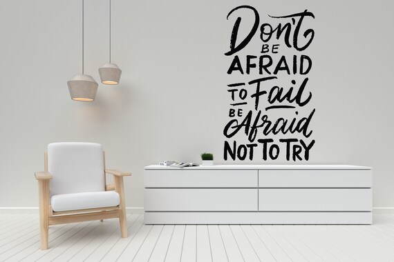 Motivational Quotes Wall Decalinspiratin Quotes Wall | Etsy