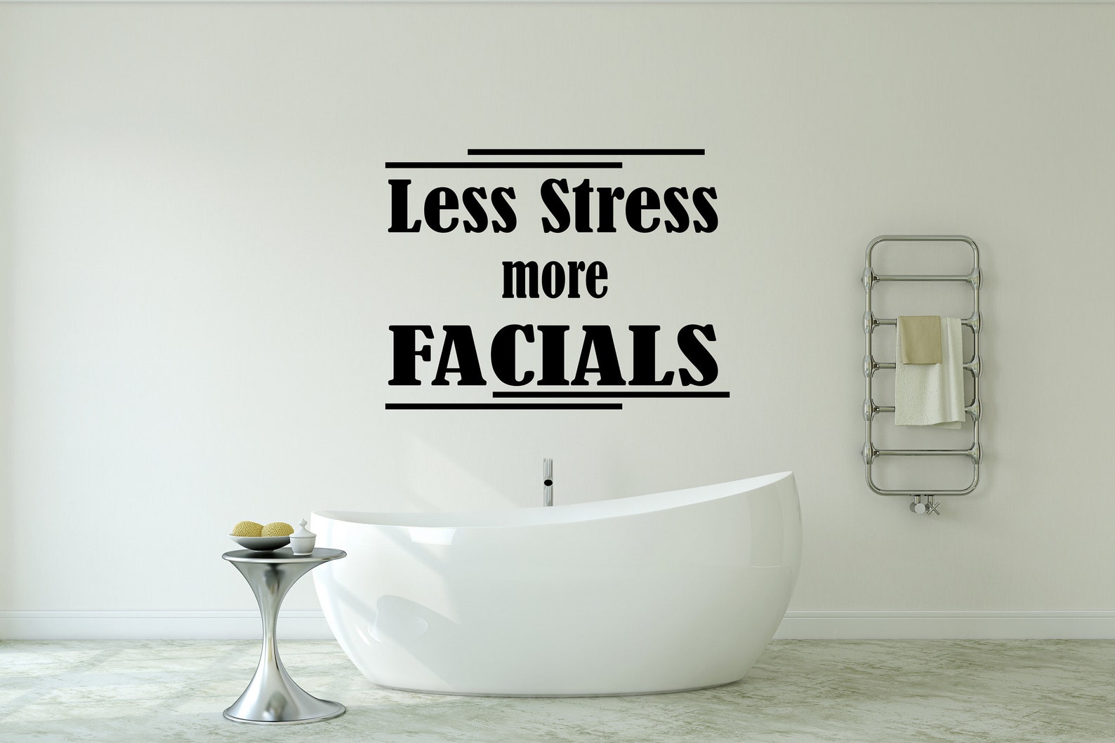 Spa Salon Wall Decal,spa Center Wall Art,natural Adoring Your Neturally ...