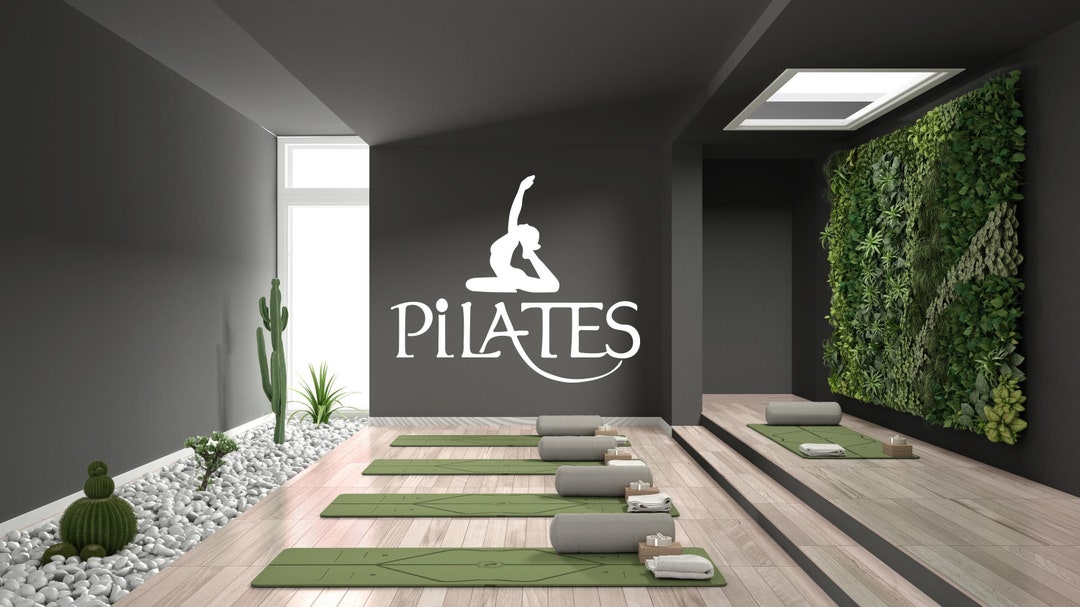 Pilates Quotes Wall Decal,pilates Wall Art,fitness Wall Quotes,pilates ...