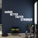 Gym Wall Decal,gym Wall Art,fitness Wall Quotes,crossfit Wall Sticker ...