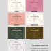 The Dinner Party Kit | BUNDLE: Invitation, Menu and Placecard Template ...