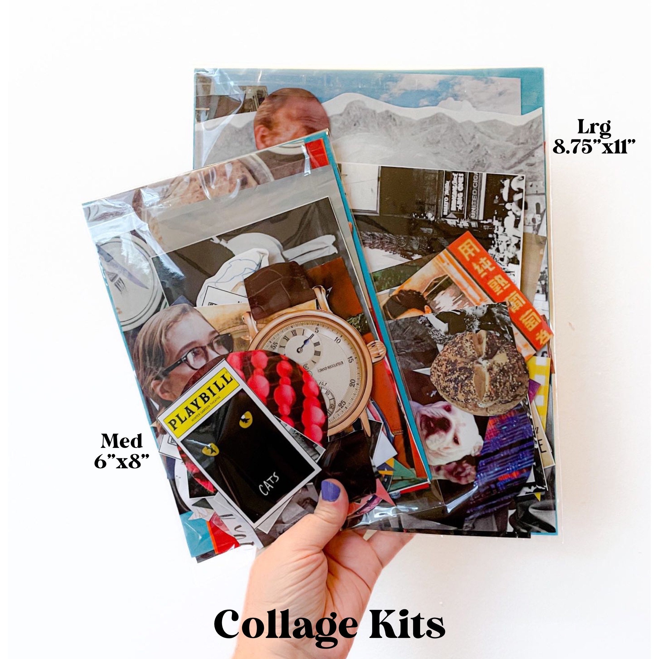Collage Kit Collage Pack Collage Art Craft Art - Etsy