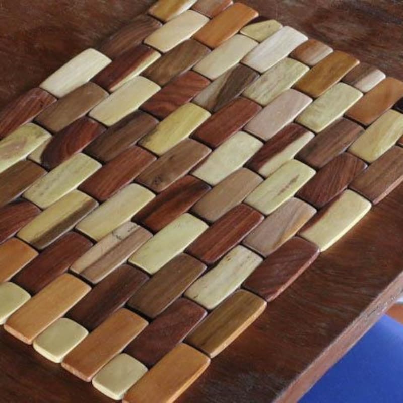 Wood Placemat - Etsy