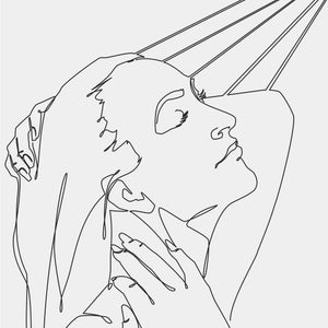 Custom Line Drawing Single Line Art Continuous Line Art Minimalist ...