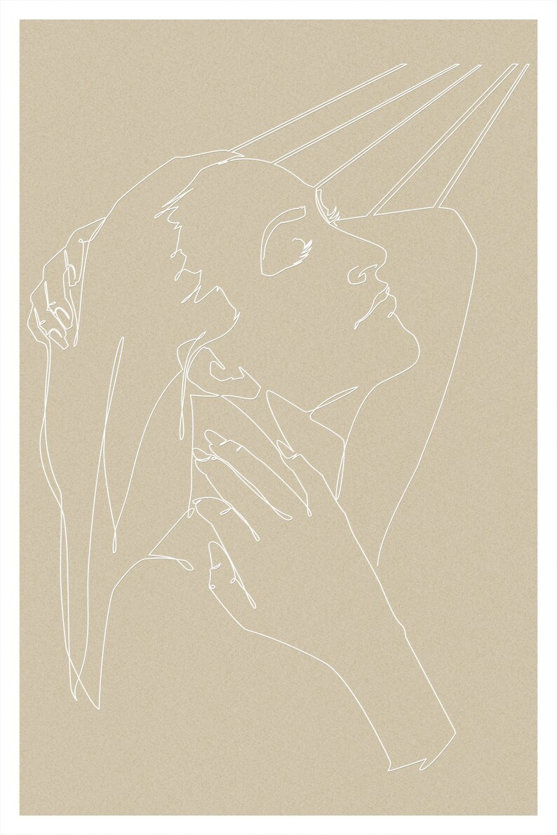 Custom Line Drawing Single Line Art Continuous Line Art Minimalist ...