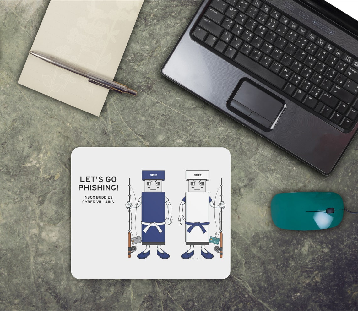 Cyber Safety Mousepad Cyber Security Mousepad Cyber Awareness Mousepad ...