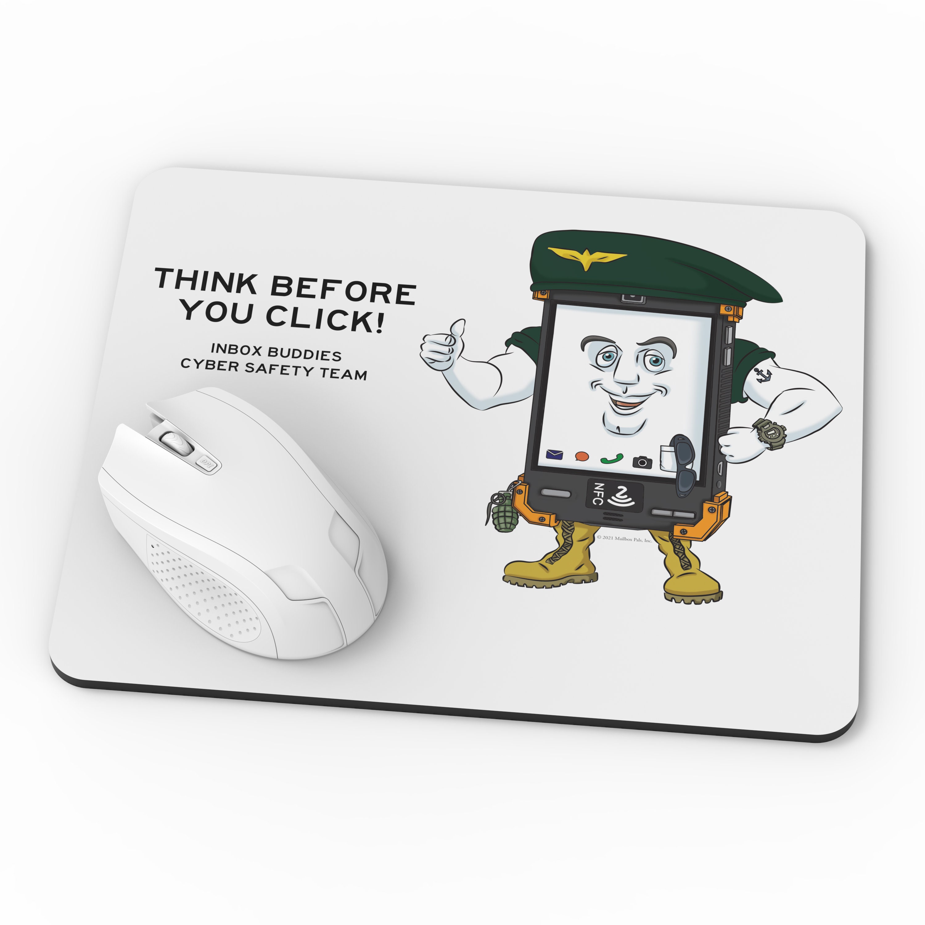 Cyber Safety Mousepad Cyber Security Mousepad Cyber Awareness Mousepad ...