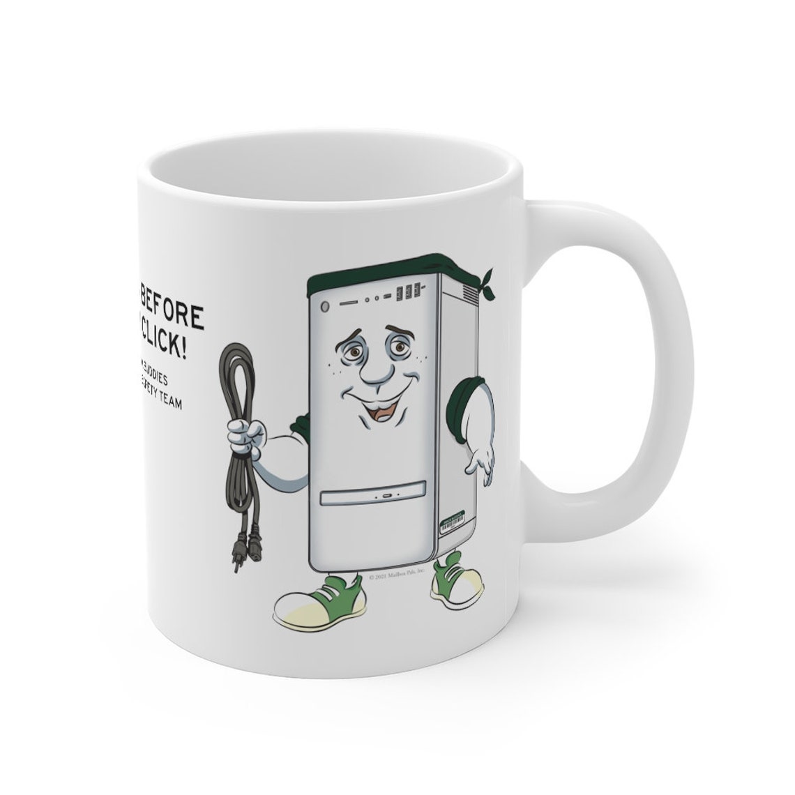 11 Oz. Cyber Safety Mug Cyber Security Mug Cyber Awareness Mug Phishing ...