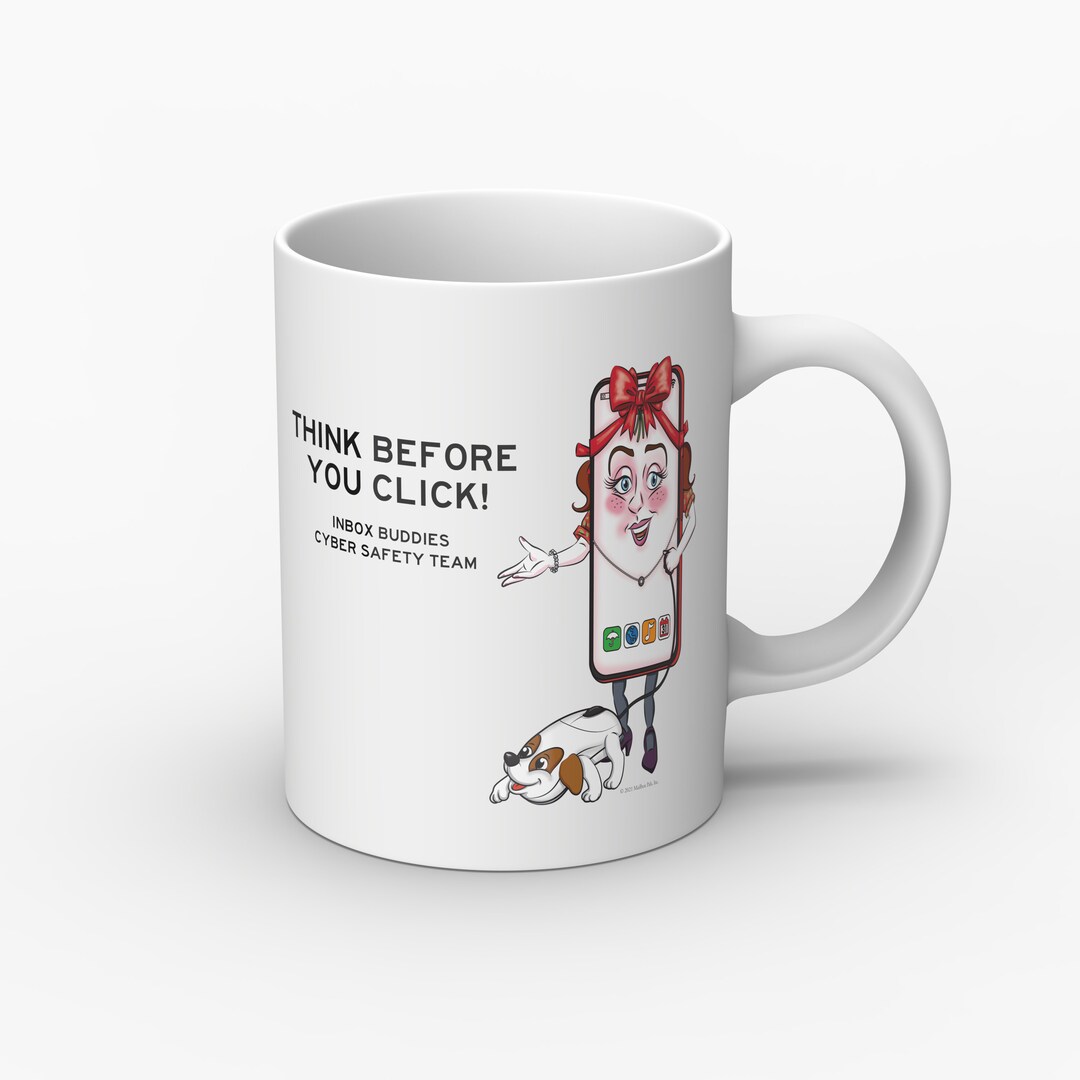 11 Oz. Cyber Safety Mug Cyber Security Mug Cyber Awareness Mug Phishing ...