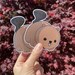 Chonky Beaver Benjamin Sticker Ferdinand | Handmade Laminated Sticker ...