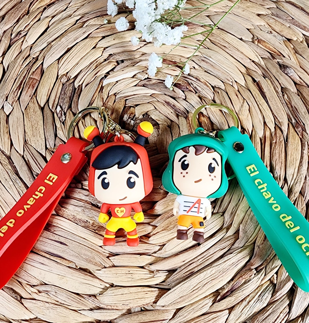 El Chavo Del Ocho Chapulín Colorado Keychain Characters 2 Pieces ...