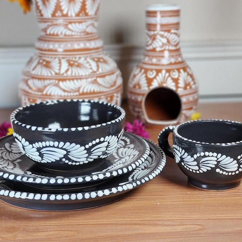 Mexican Dinnerware Set - Etsy