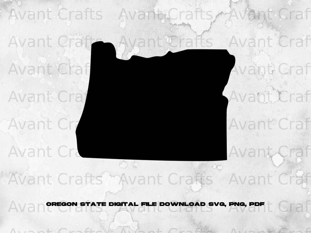 Oregon State Digital File Download Svg, Png, Pdf - Etsy