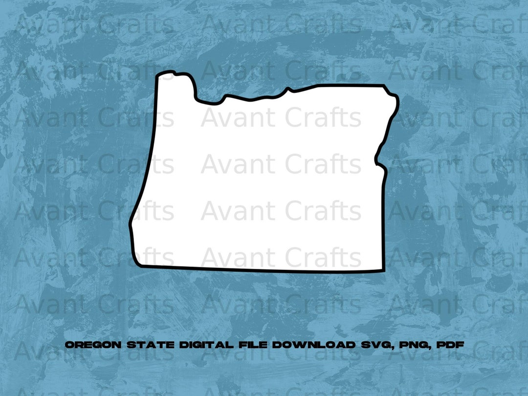 Oregon State Digital File Download Svg, Png, Pdf - Etsy