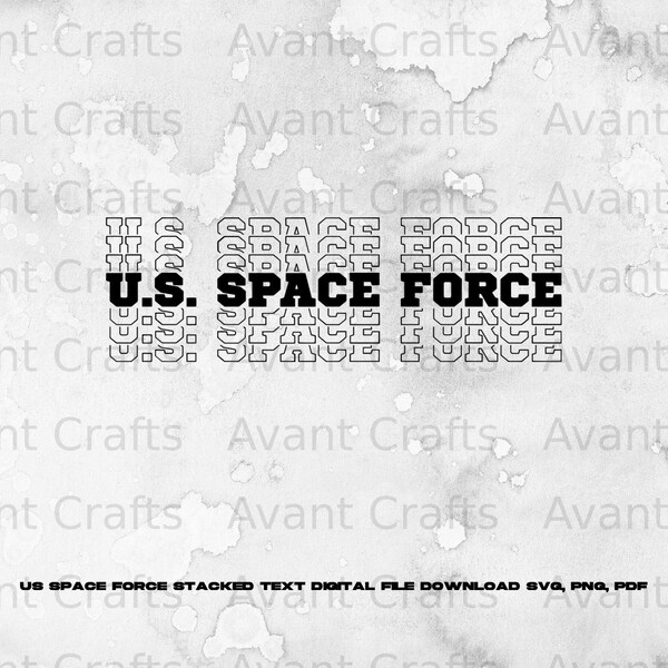 Space Force Svg - Etsy