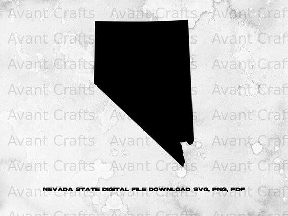 Nevada State Digital File Download Svg Png Pdf | Etsy