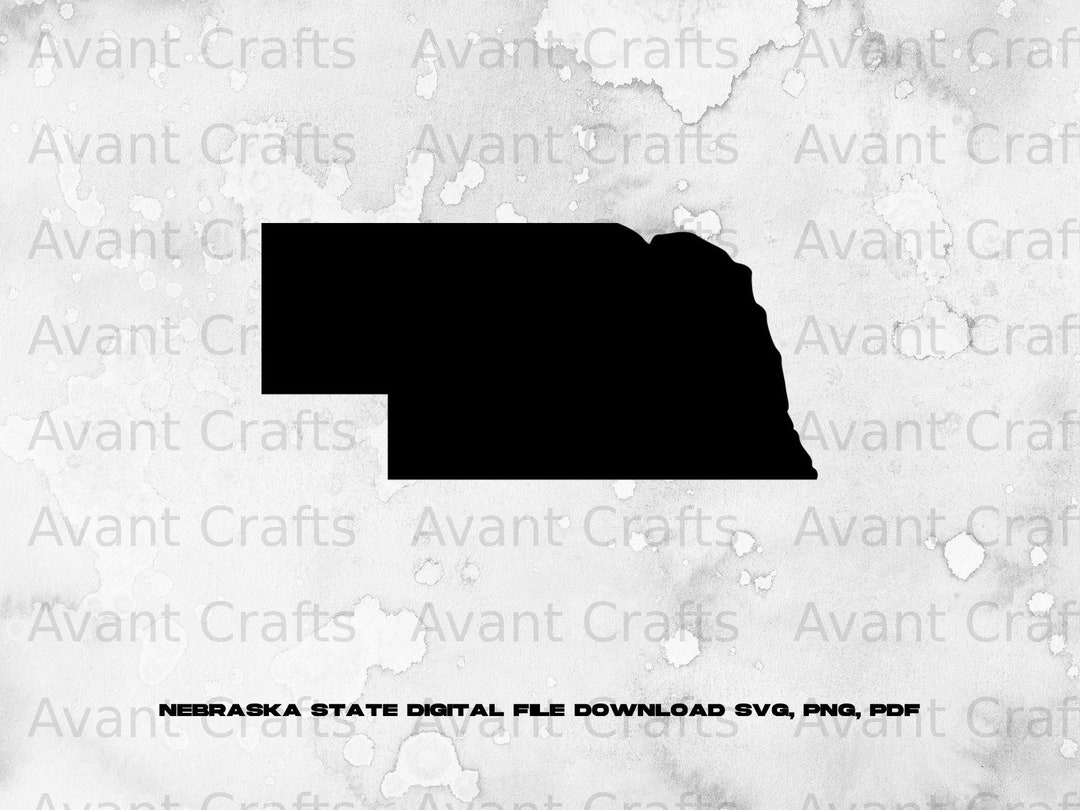 Nebraska State Digital File Download Svg, Png, Pdf - Etsy