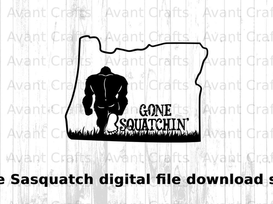 Oregon State Sasquatch Digital File Download Svg, Png, Pdf - Etsy